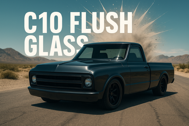 1967-72 C10 Flush-Mount Glass Kit – Seamless Windshield | Fesler