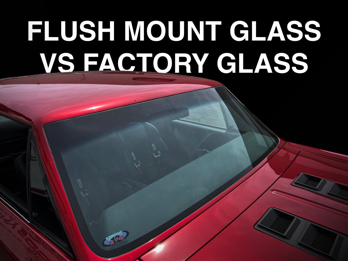 Flush Mount Glass vs Factory Glass: What’s the Difference?