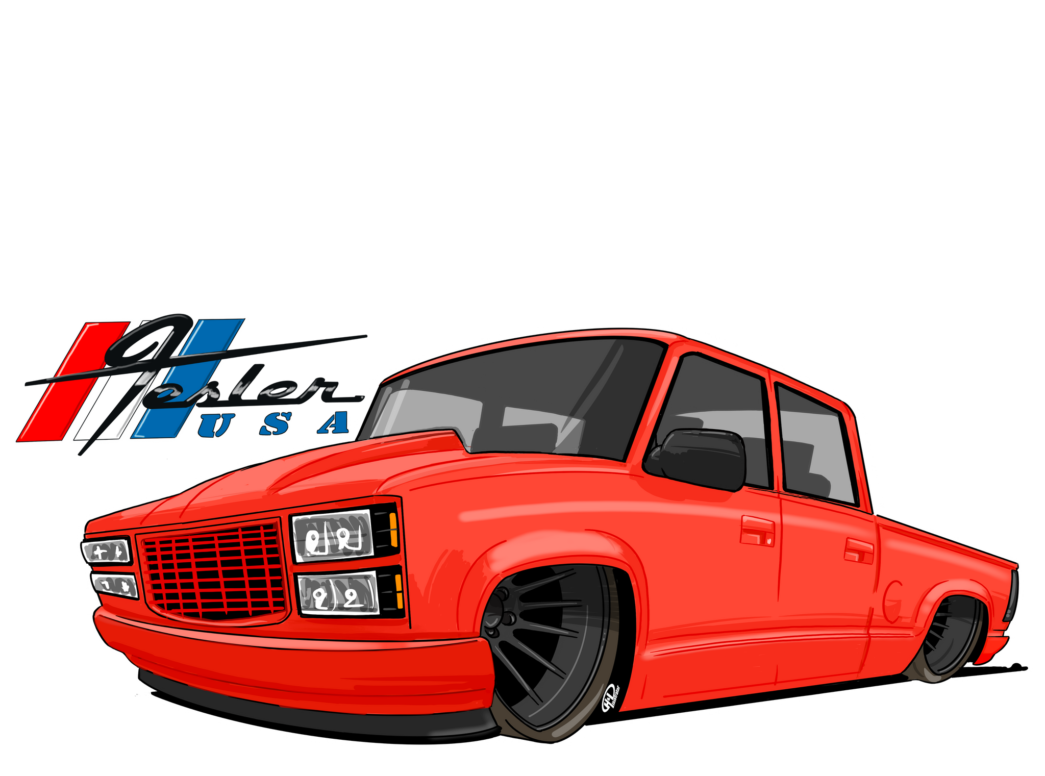 FESLER PROJECT OBS TRUCK STICKER