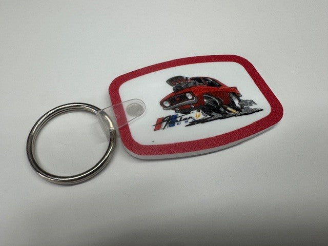 FESLER PROJECT 69 BLOWN CAMARO KEYCHAIN