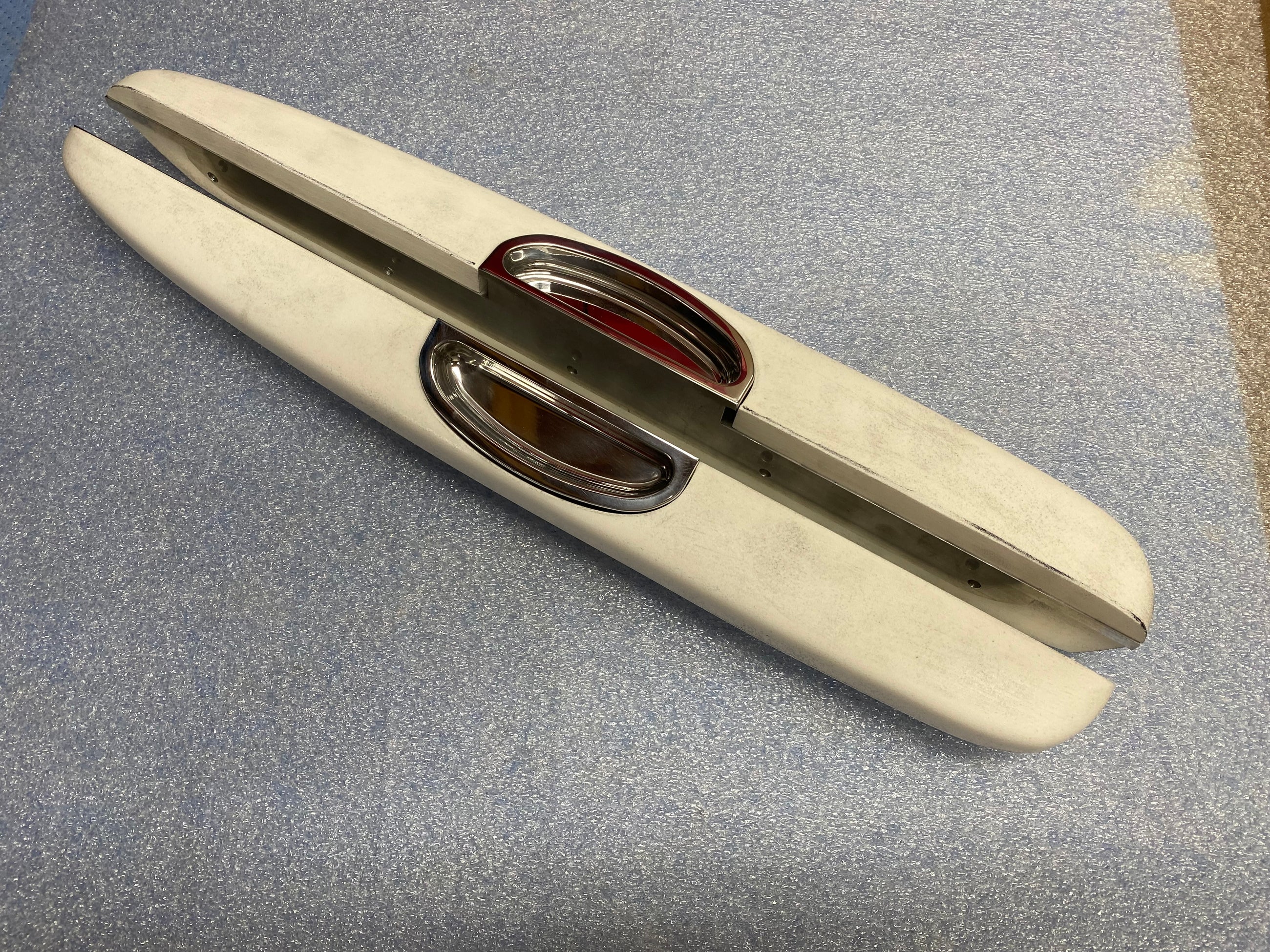 Billet Aluminum Interior Arm Rest by Fesler — 6061-T6, 19 in