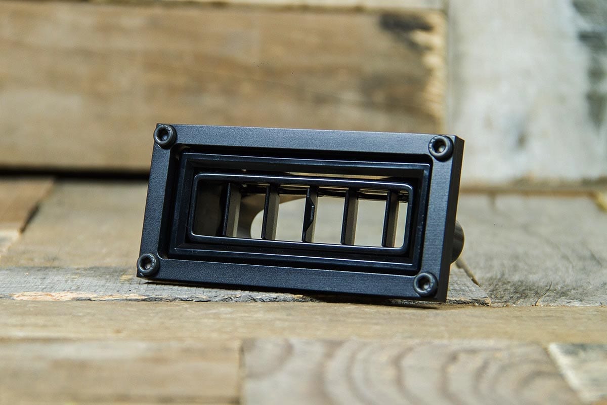 Diablo Rectangle With Cap Screws Billet Aluminum A/C Vents
